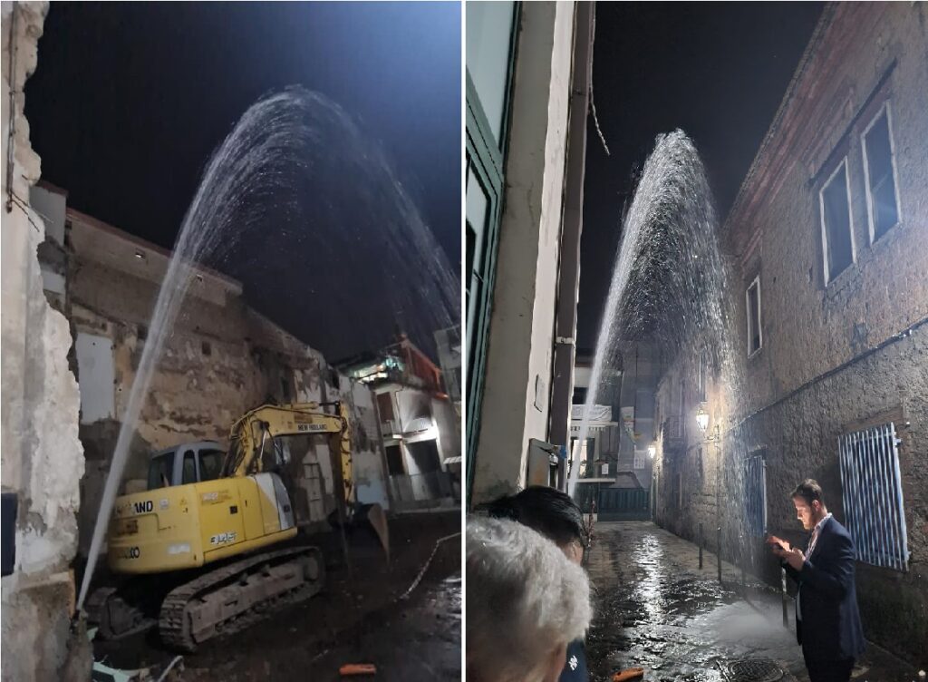 Ragazzini distruggono condotta per gioco, trovati e portati in caserma ...