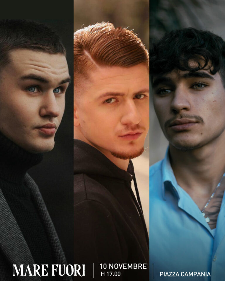 Gli attori della serie Netflix ospiti al centro commerciale