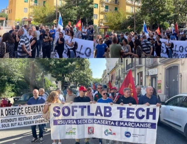 Ex Jabil, corteo di rabbia: "Accordi violati"