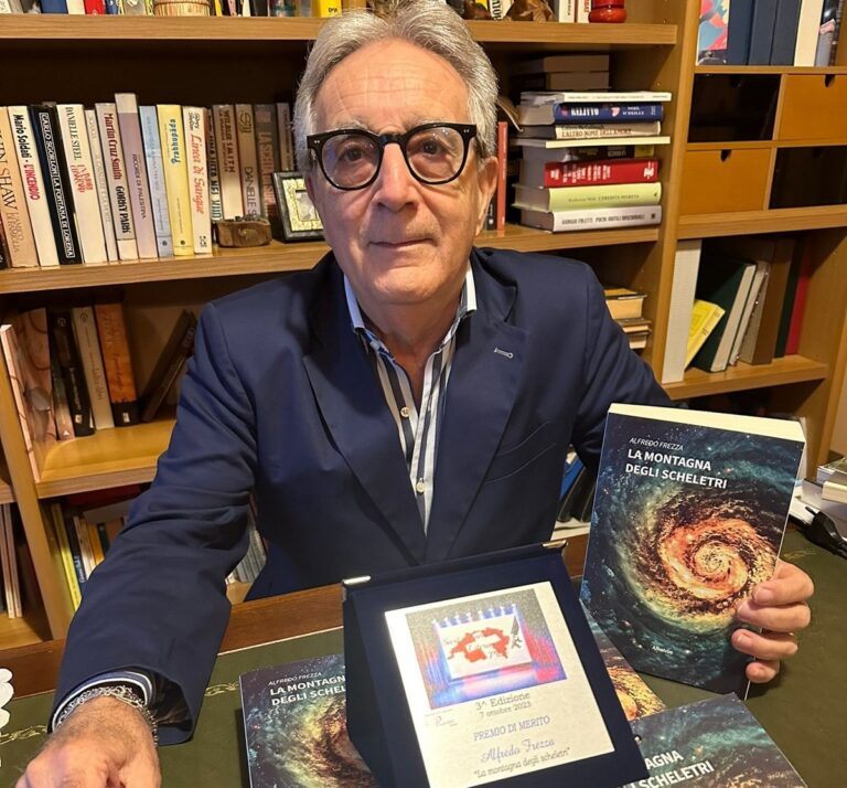 Il romanzo dell'avvocato-scrittore Frezza premiato in Svizzera