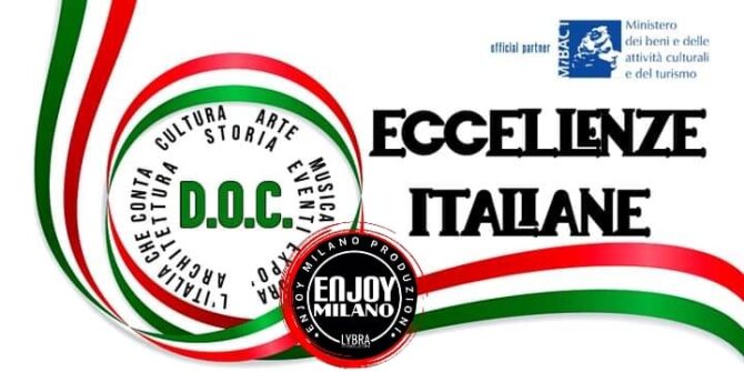 "Eccellenze Italiane": sancito accordo con "Enjoy Milano Porduzioni"